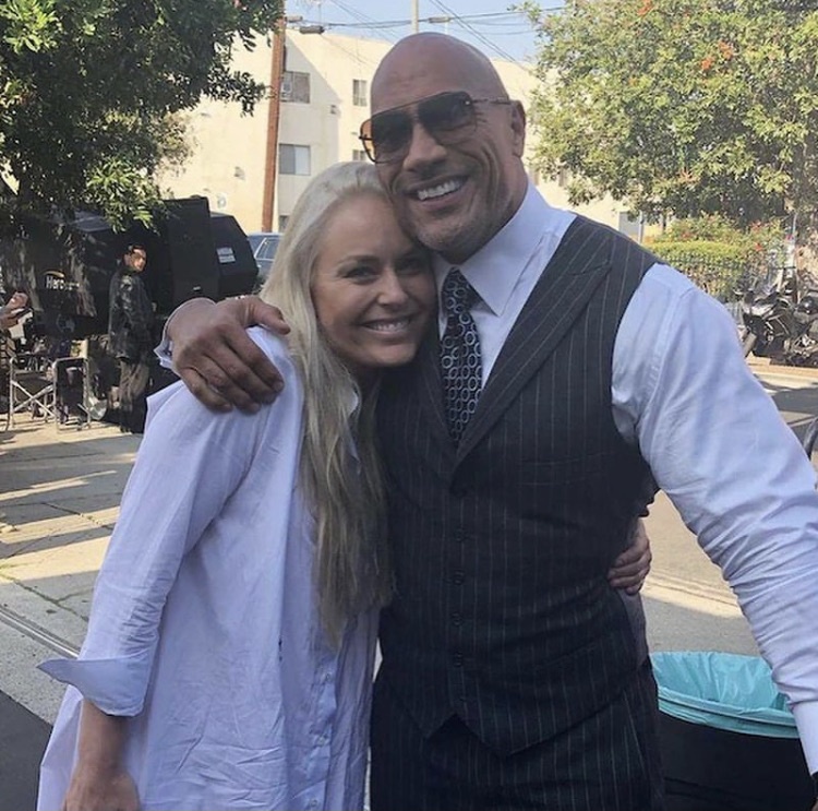 Lindsey Vonn partage des photos avec l'acteur The Rock pour sa fête ...