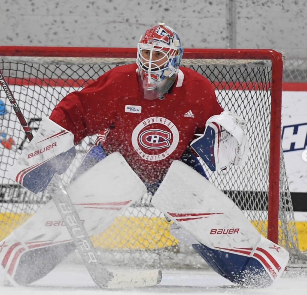 Cayden Primeau peut être fier de ce qu'il a réussi lors du dernier ...